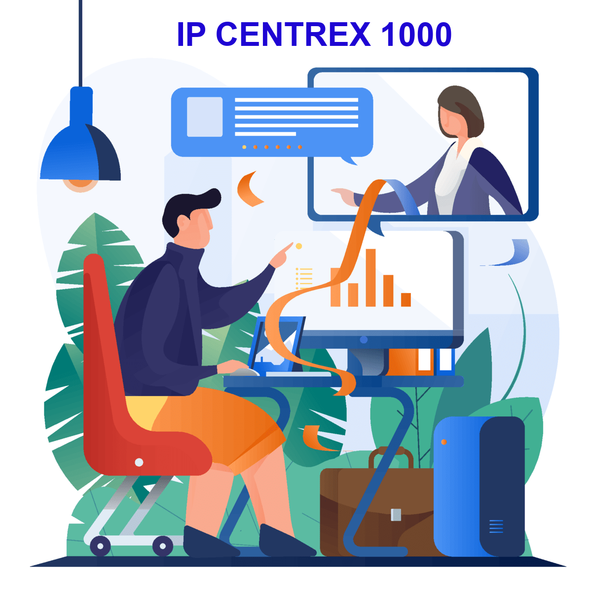 Fusión Ip centrex 1000 - GTS TELECOMUNICACIONES